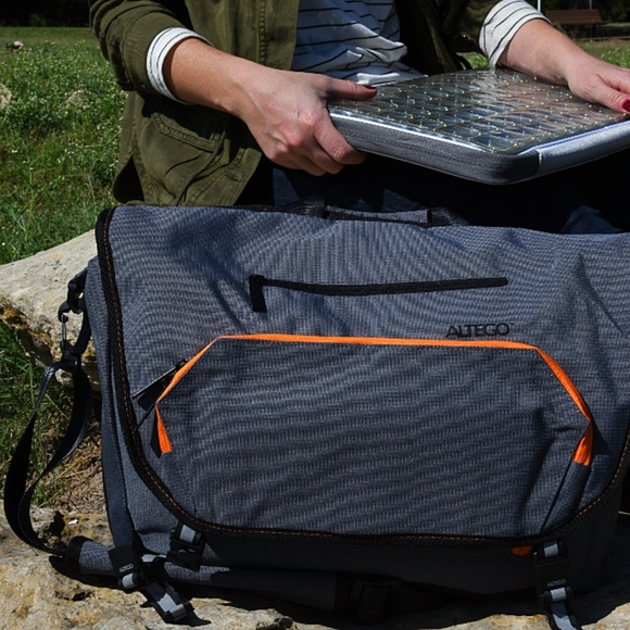 Altego | Bags | Altego Messenger Bag Polygon Sunfire | Poshmark